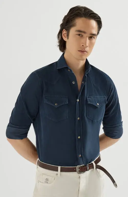 Brunello Cucinelli Corduroy Shirt