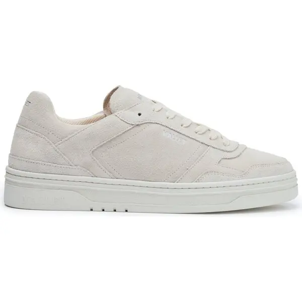 MALLET Barnsley Suede Lace-up Sneakers - Ivory