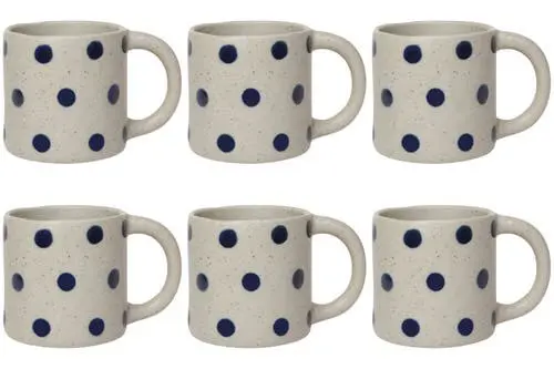 DANICA BRANDS Element Mugset Of 6 - Audrey