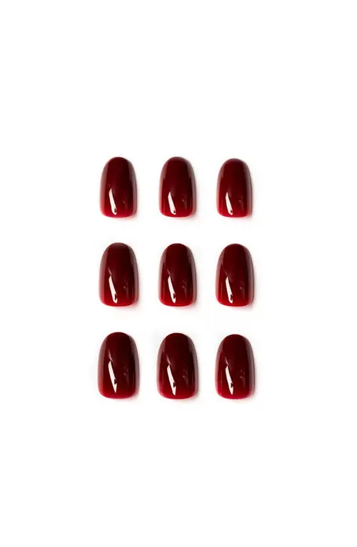 ORLY Bus Stop Crimson Solid Press-on Nails