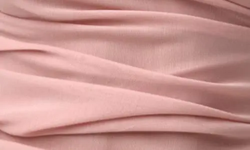 Naked Wardrobe Funnel Neck Semisheer Mesh Bodysuit - Blush