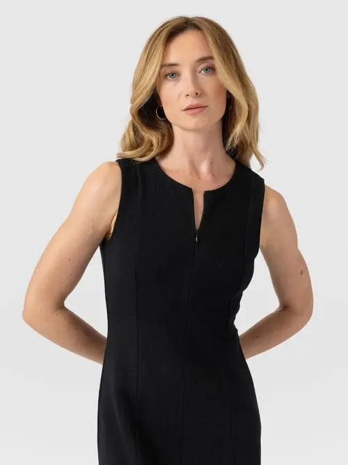 SAINT + SOFIA Orla Sleeveless Midi Dress
