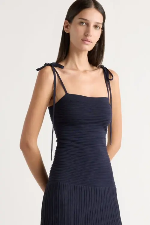 Modern Citizen Chan Ottoman-knit Dress