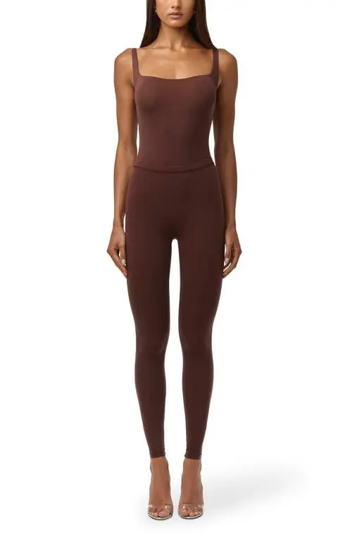 Naked Wardrobe Scoop Neck Tank Bodysuit