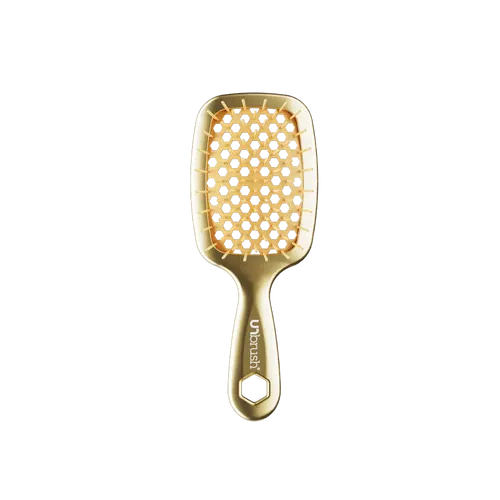 UNBRUSH Mini Detangling Brush - Gold