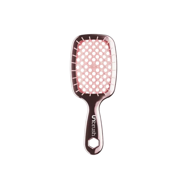 UNBRUSH Mini Detangling Brush - Rose Gold