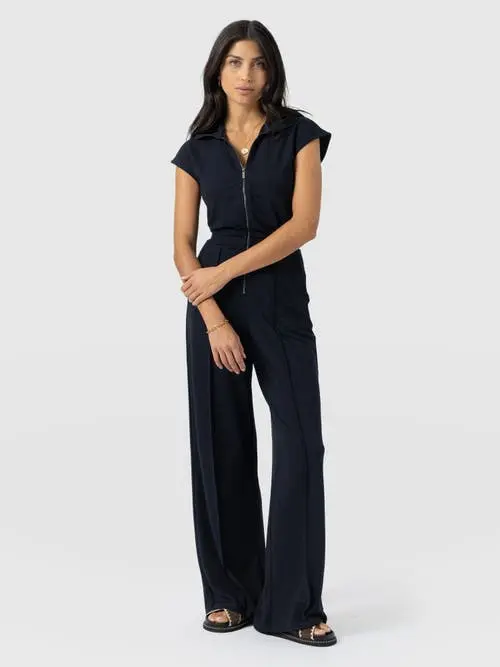 SAINT + SOFIA Keller Jumpsuit - Navy