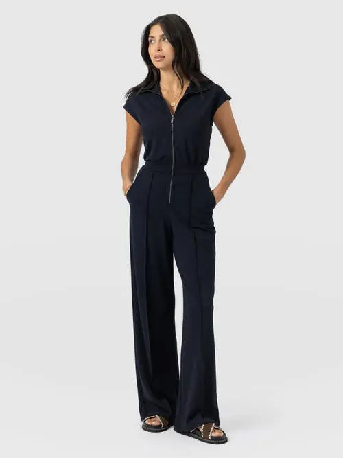 SAINT + SOFIA Keller Jumpsuit - Navy