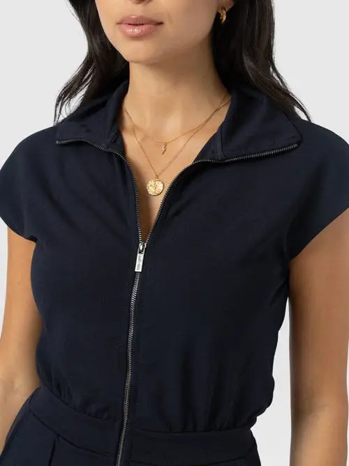 SAINT + SOFIA Keller Jumpsuit - Navy
