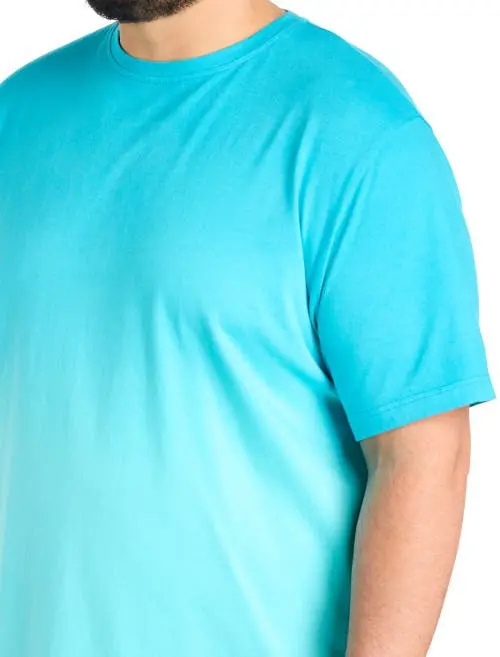 HARBOR BAY BY DXL Big & Tall Moisture-wicking Gradient T-shirt V2