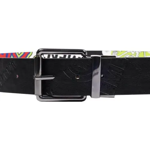 ELEMENT Pu Reversible Belt With Debossed Logo & Graphic Print