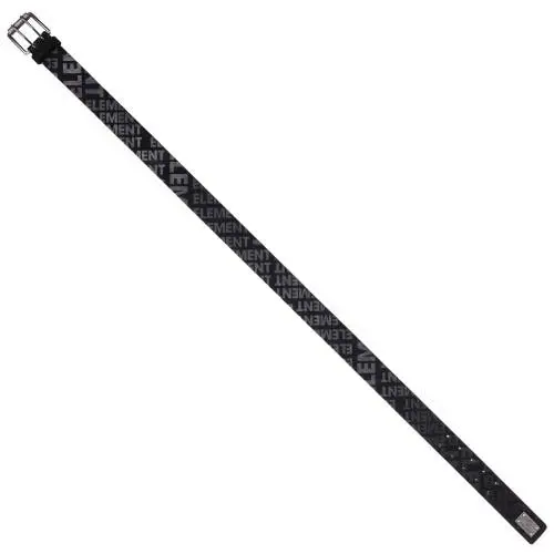 ELEMENT Distressed Pu Belt With Antique Silver Roller Buckle