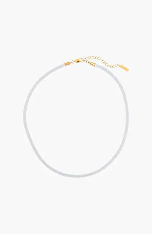 JOIANA JEWELRY Cord Necklace With Adjustable Extender - Bluebell