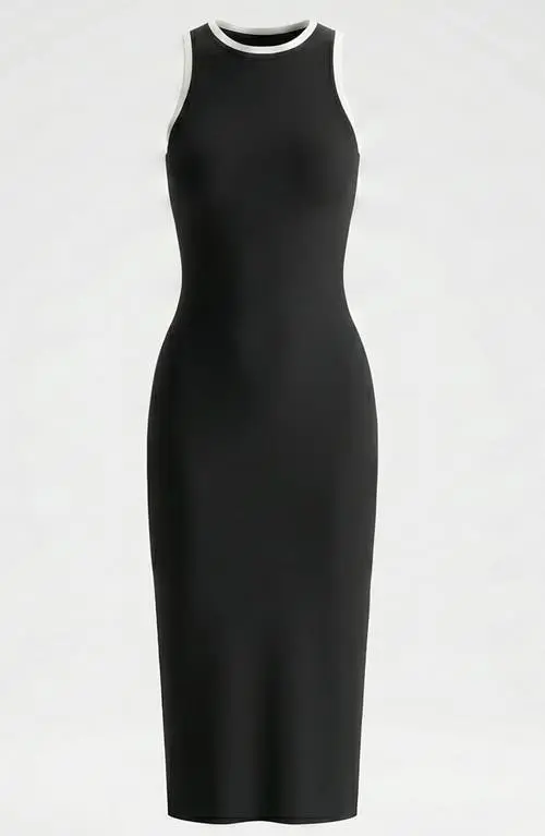 BRUNNA.CO The Ola Second-skin Bodycon Midi Dress - Black