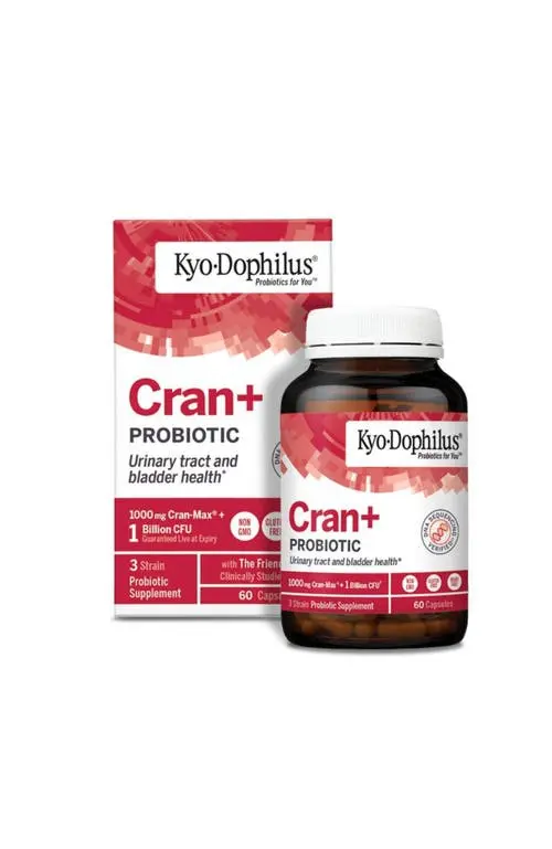 KYO-DOPHILUS Cran+ Probiotic, Urinary Tract And Bladder Health - None