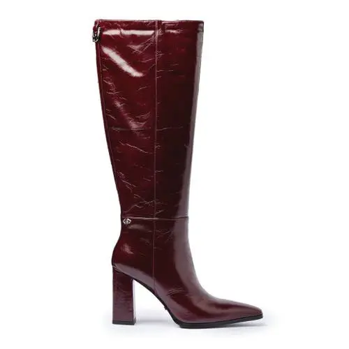 MALLET Sabelle Knee-high Boot - Red