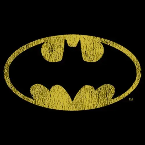 BATMAN Logo Retro Caped Crusader Graphic T-shirt