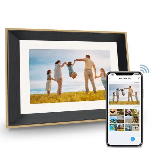 ECO4LIFE 10.1" Smart Wifi Digital Photo Frame - Black