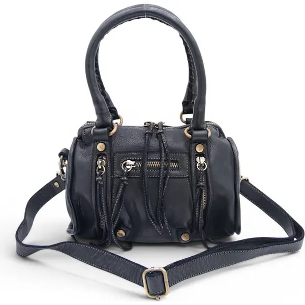 BOLSA NOVA HANDBAGS Bolsa Nova Small Pocket Satchel - Black