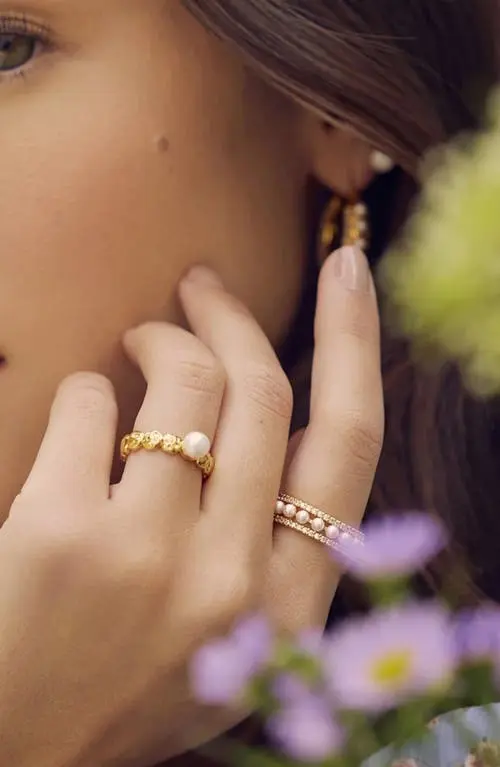 BEARFRUIT JEWELRY Amore Pearl Statement Ring