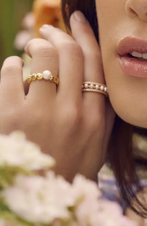 BEARFRUIT JEWELRY Amore Pearl Statement Ring