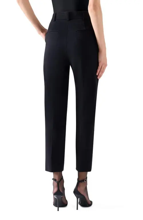 Akris Ferry Pintuck Tapered Jersey Pants