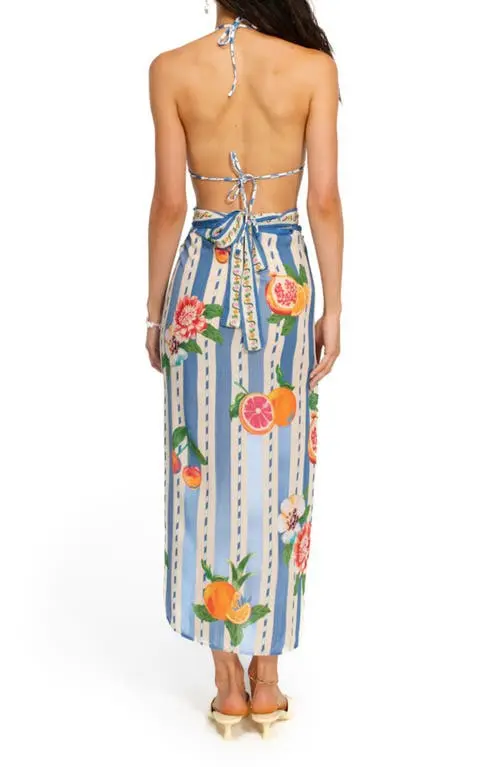 Agua Bendita Zinna Basket Cover-up Sarong