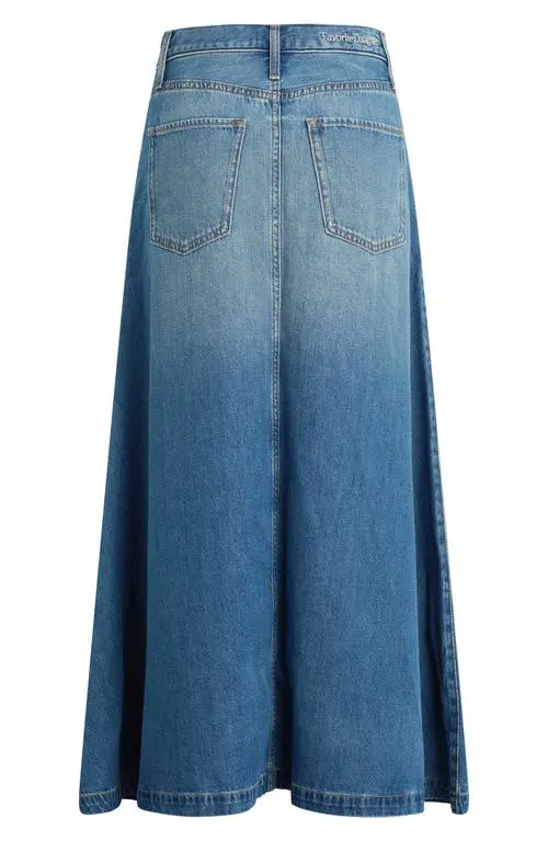 FAVORITE DAUGHTER The Winona Denim Midi Skirt