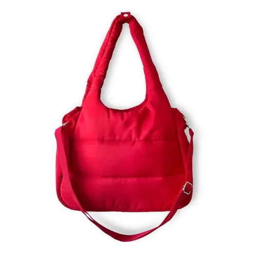 YOUZEY Astra Puffy Crossbody Tote - Red