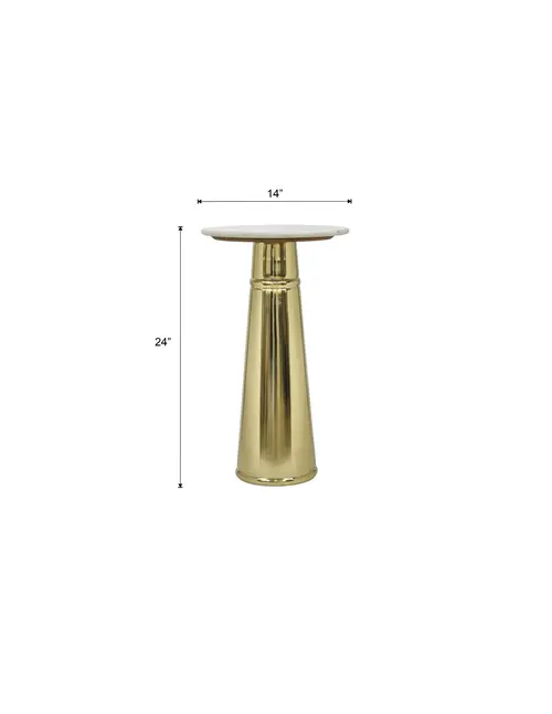 EXPO BAZAAR Side Table | Marble Top | Modern Design