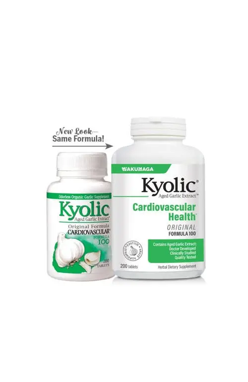 KYOLIC Aged Garlic Extract Formula 100, Cardiovascular Health