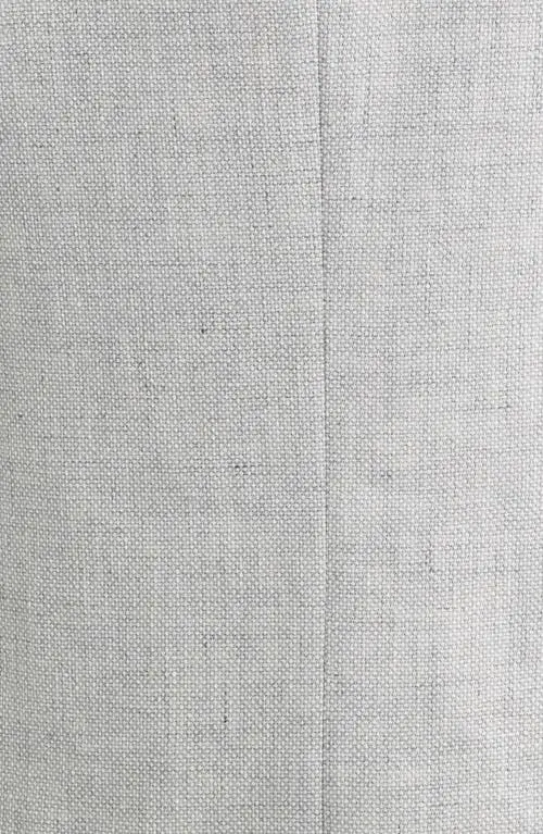 BOSS Hutson Slim Fit Grey Mélange Slub Linen & Cotton Blend Sport Coat