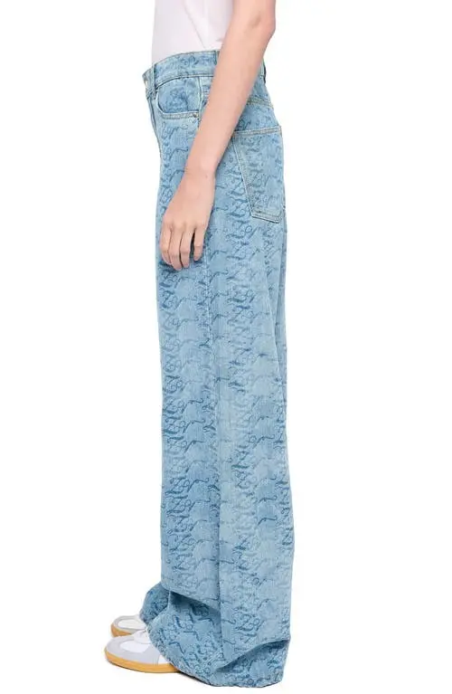 Zadig&Voltaire Eli Wide Leg Jeans