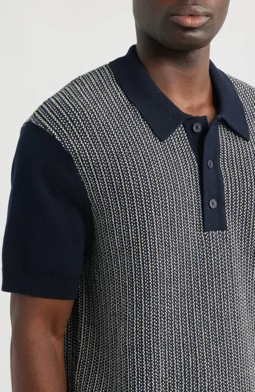 WAX LONDON Turin Stripe Polo