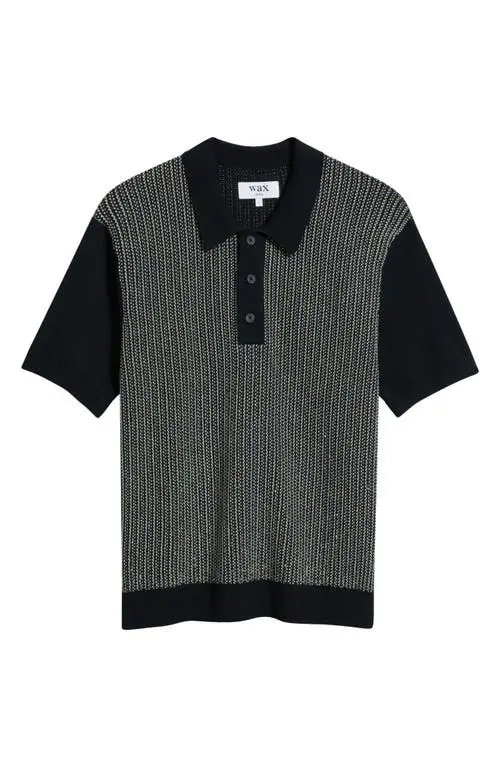 WAX LONDON Turin Stripe Polo