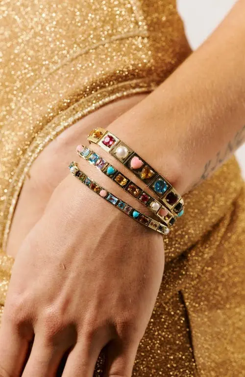 TYPE JEWELRY Leggo Mini Stone Bracelet In 14k Gold