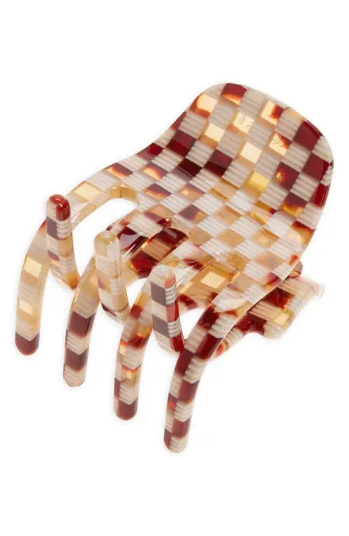 MACHETE Machette Mini Claw Clip - Tortoise Checker
