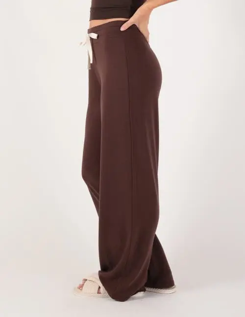 SOFTFLEX Cloud Fleece Wide-leg Pants - Java