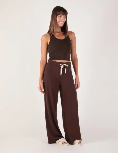 SOFTFLEX Cloud Fleece Wide-leg Pants - Java