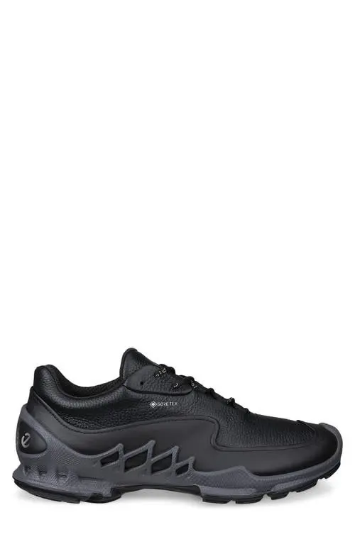 Ecco Biom Aek Gore-tex® Waterproof Leather Sneakers - Black