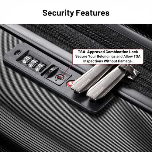 RICARDO BEVERLY HILLS Brentwood Hardside 25" Expandable Checked Luggage - Onyx