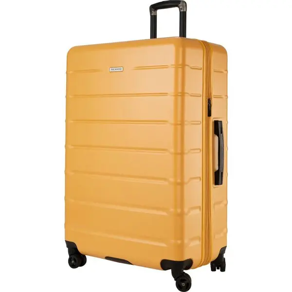 RICARDO BEVERLY HILLS Cambria Hardside Luggage 29-inch Large Checked - Mango Tango