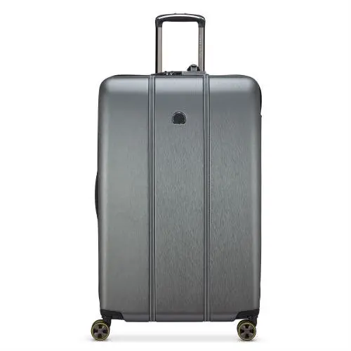 DELSEY PARIS Cadence 28" Expandable Spinner Luggage - Brushed Silver