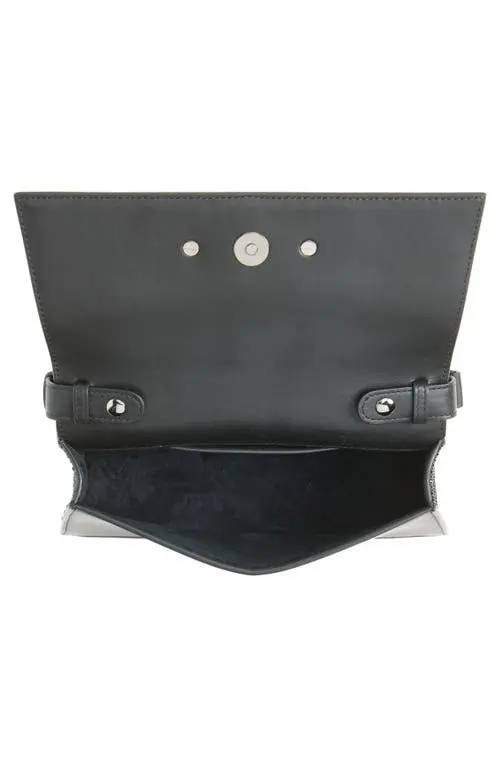 Alexander McQueen Mini Jeweled Shoulder Bag With Knuckle Hardware
