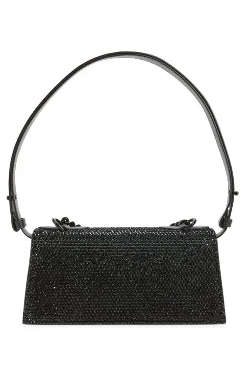 Alexander McQueen Mini Jeweled Shoulder Bag With Knuckle Hardware