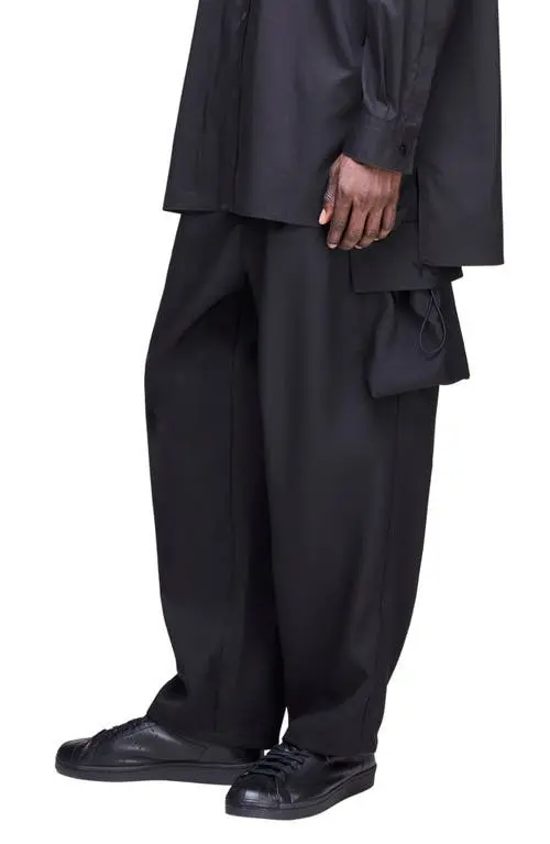 Y3 Sport Uniform Cargo Pants - Black
