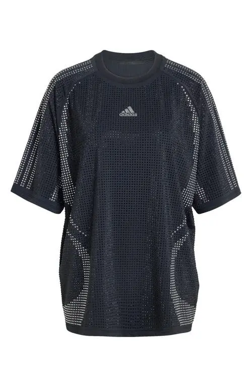 ADIDAS ORIGINALS Teamgeist Oversized Rhinestone T-shirt
