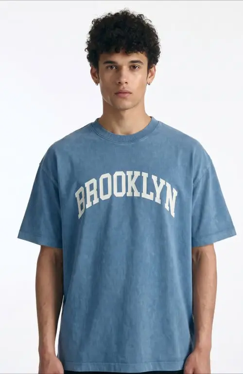 Brooklyn Industries Brooklyn Oversized Cotton Graphic T-shirt