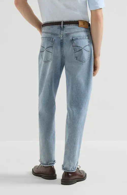 Brunello Cucinelli Iconic Fit Five-pocket Denim Trousers