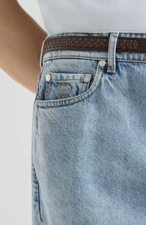 Brunello Cucinelli Iconic Fit Five-pocket Denim Trousers